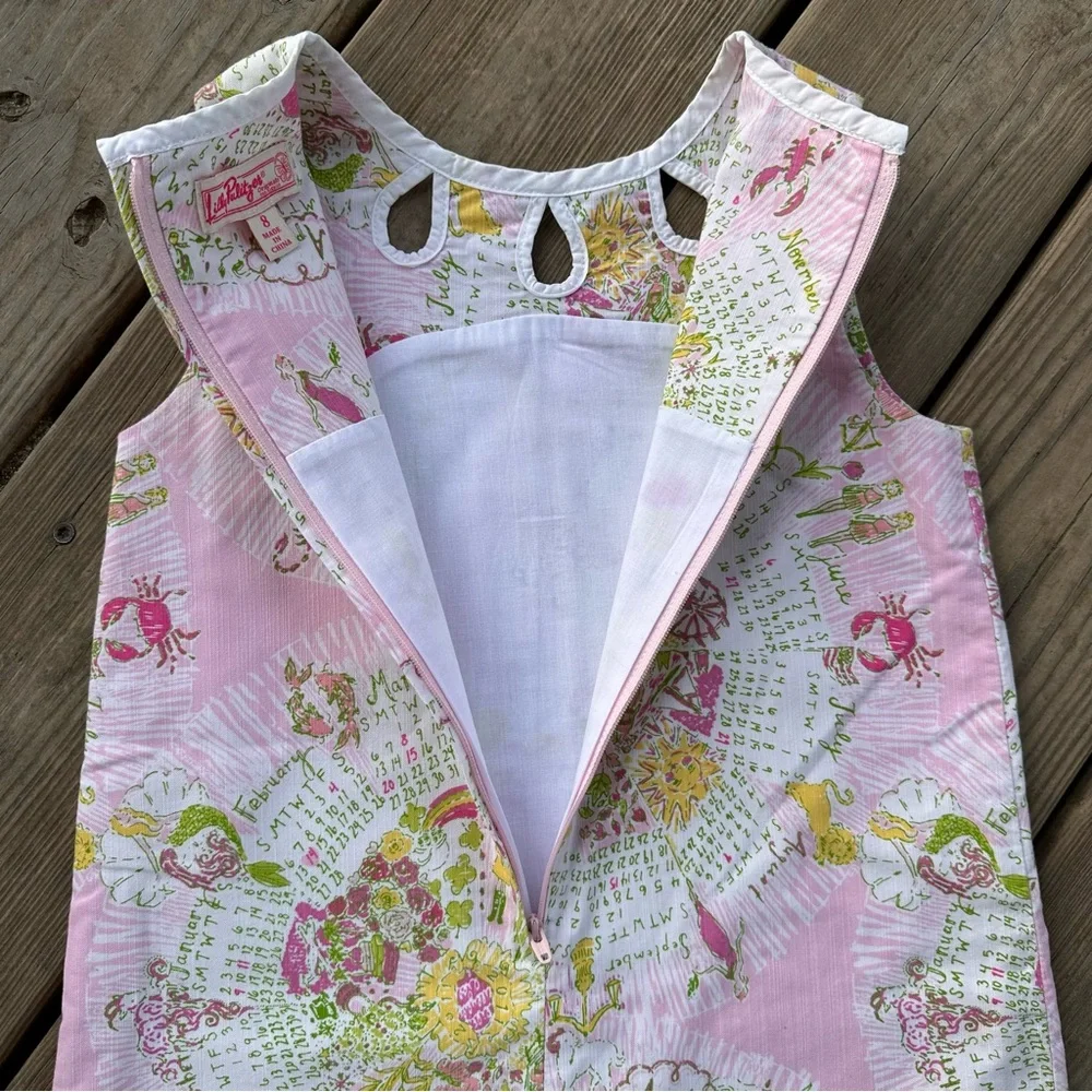 Lilly Pulitzer | Dresses | Lilly Pulitzer Originals Calendar Girl Dress ...